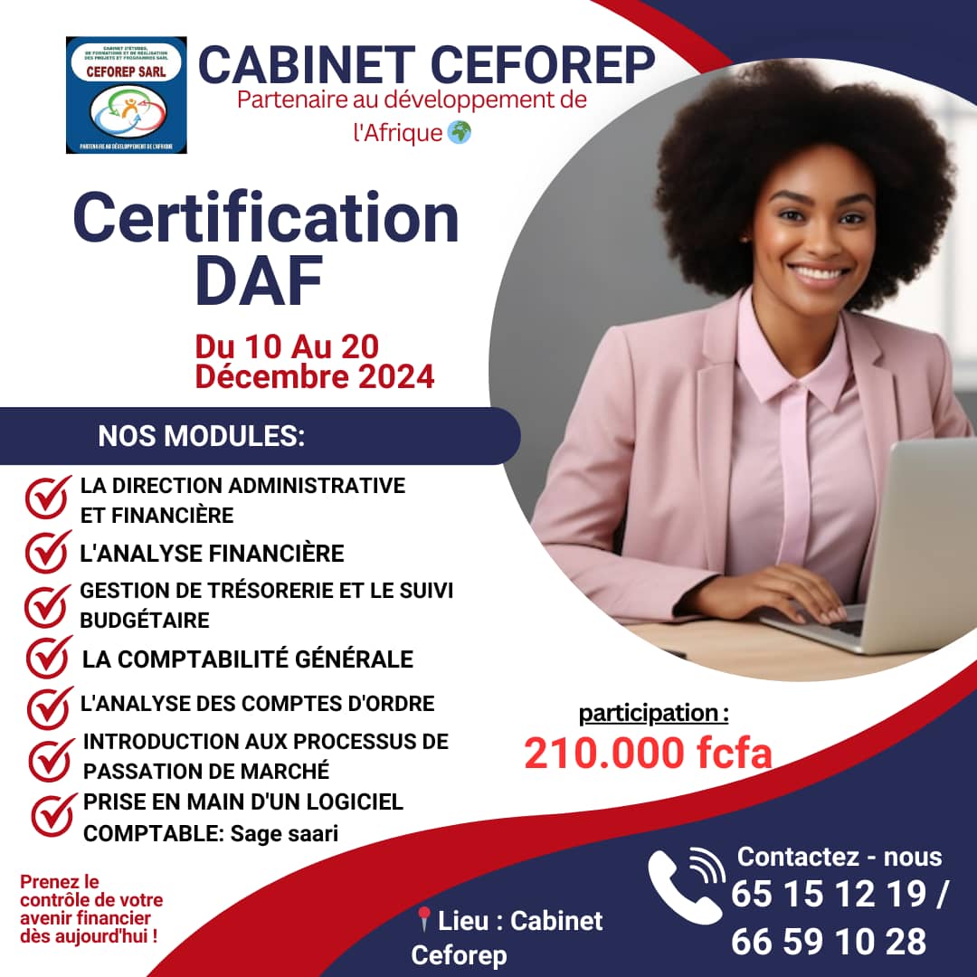 Avis de formation pour l’obtention du certificat professionnel au ...