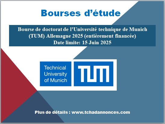 L’Université technique de Munich (TUM) lance un appel à candidature ...