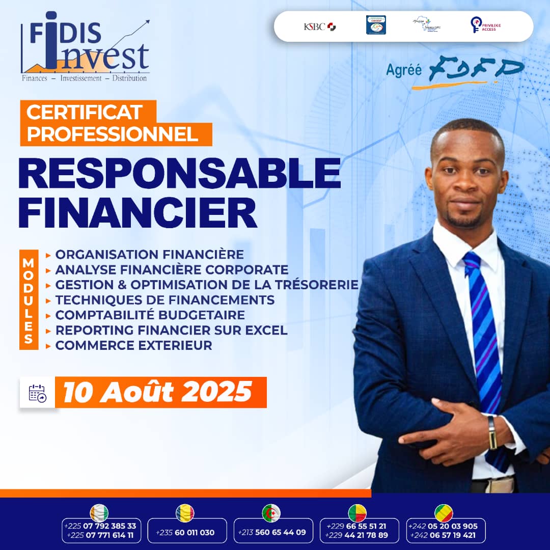 FIDIS INVEST organise une formation certifiante au métier de ...