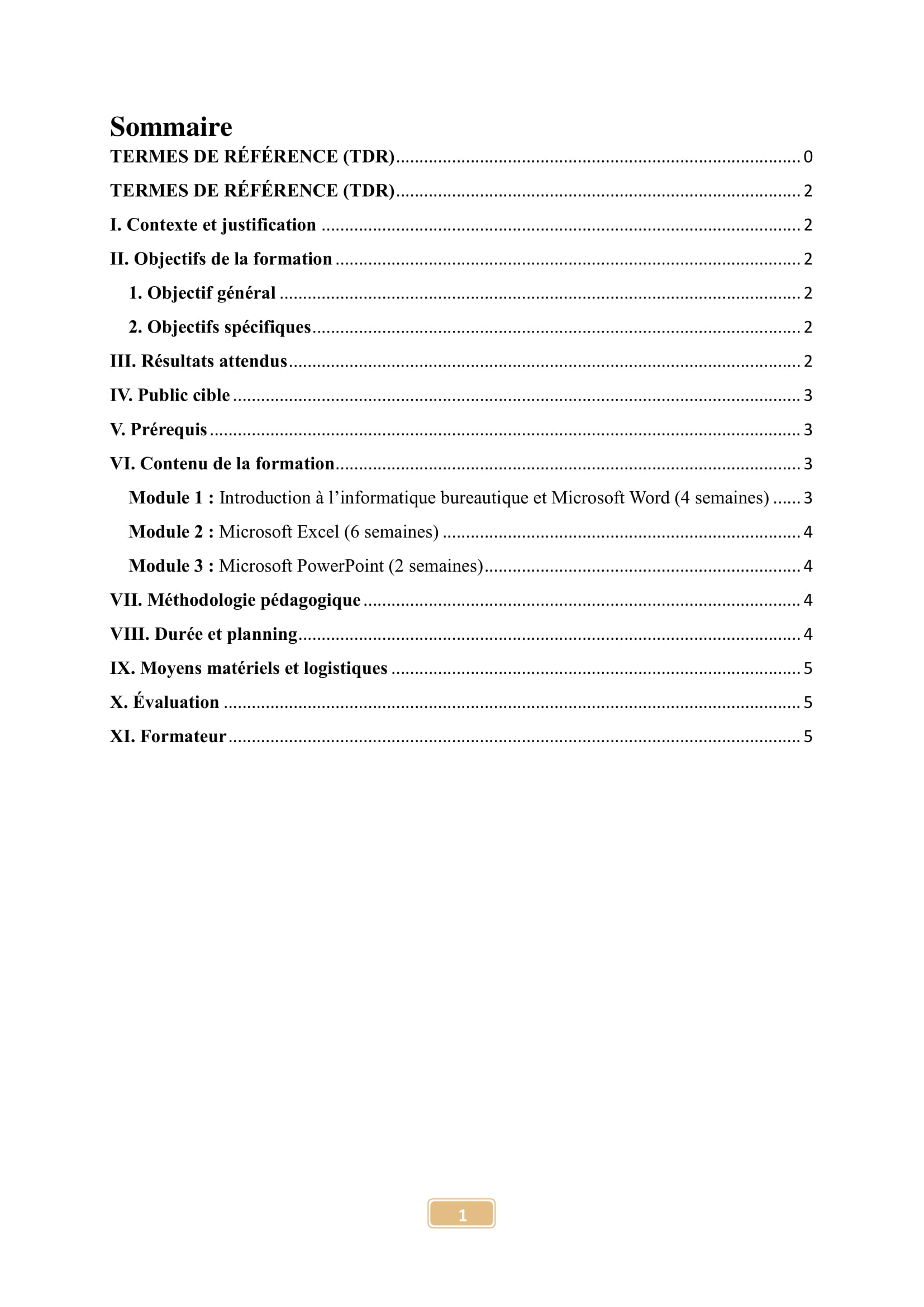 Le Cabinet d’Etudes Socio-économiques et des Ressources Humaines (CESERH) organise une formation ...